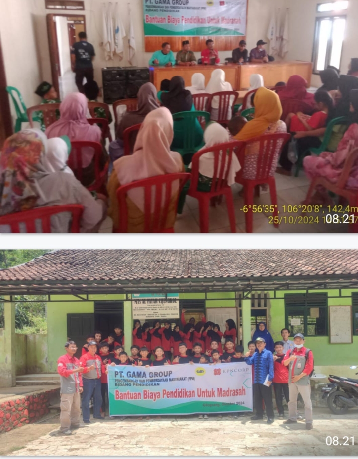 PT. Gama Group Realisasikan Program PPM Bidang Pendidikan – Toptime Berita